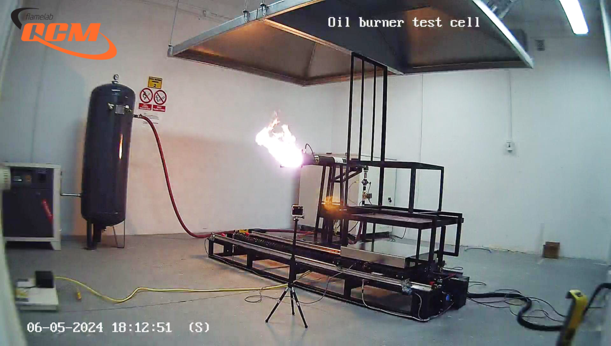 Oil Burner Testing – Now Available at QCM Flamelab